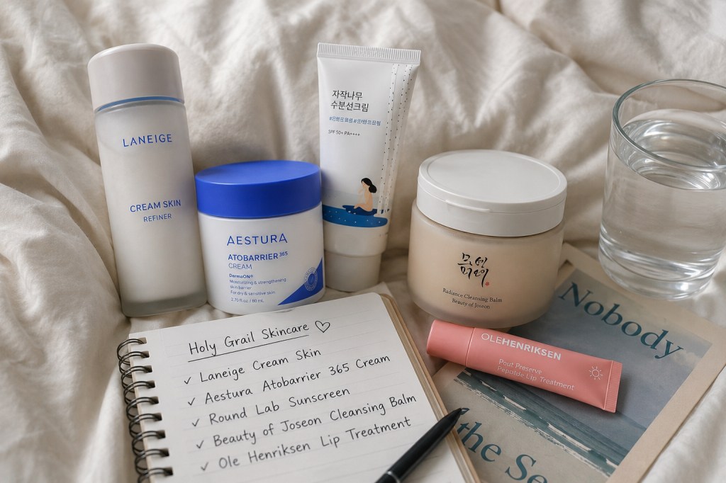 My Holy Grail Skincare Products /(Part 1) – Glow With Hazel :-)